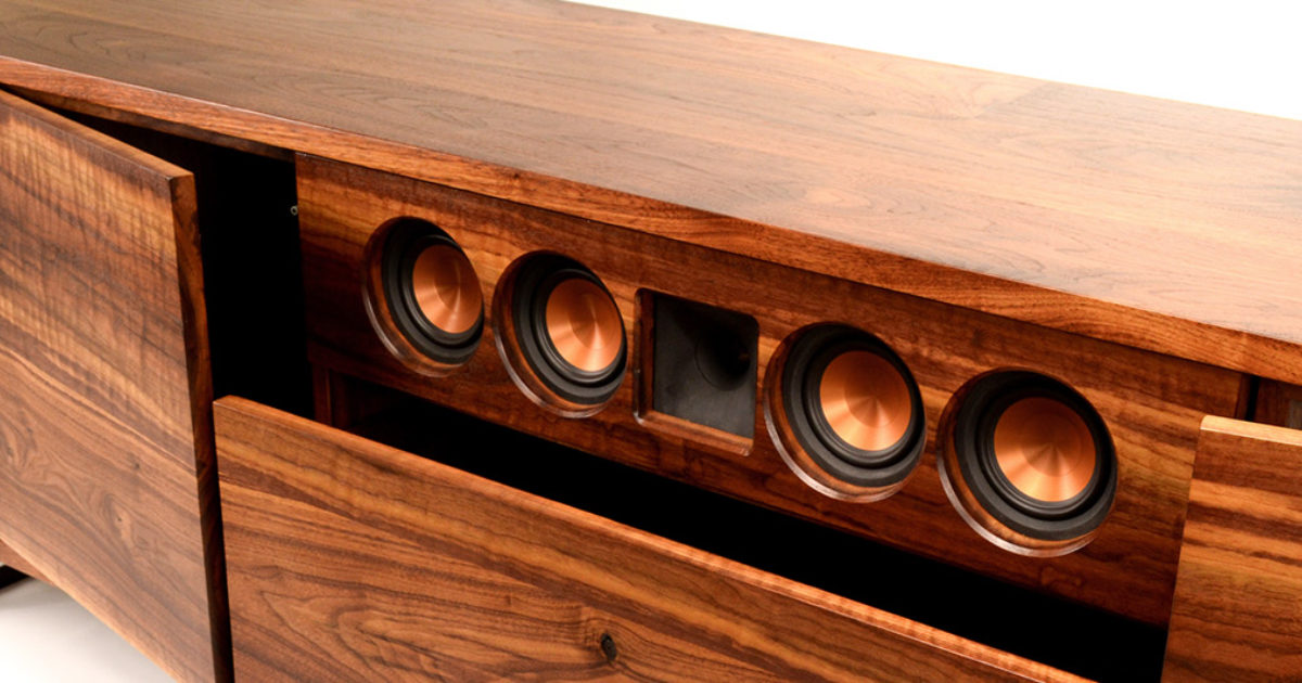 This Media Console Truly Rocks | Klipsch